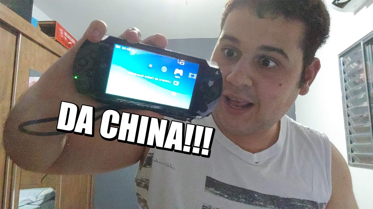 COMPREI UM PSP DA CHINA... FUNCIONOU? - YouTube