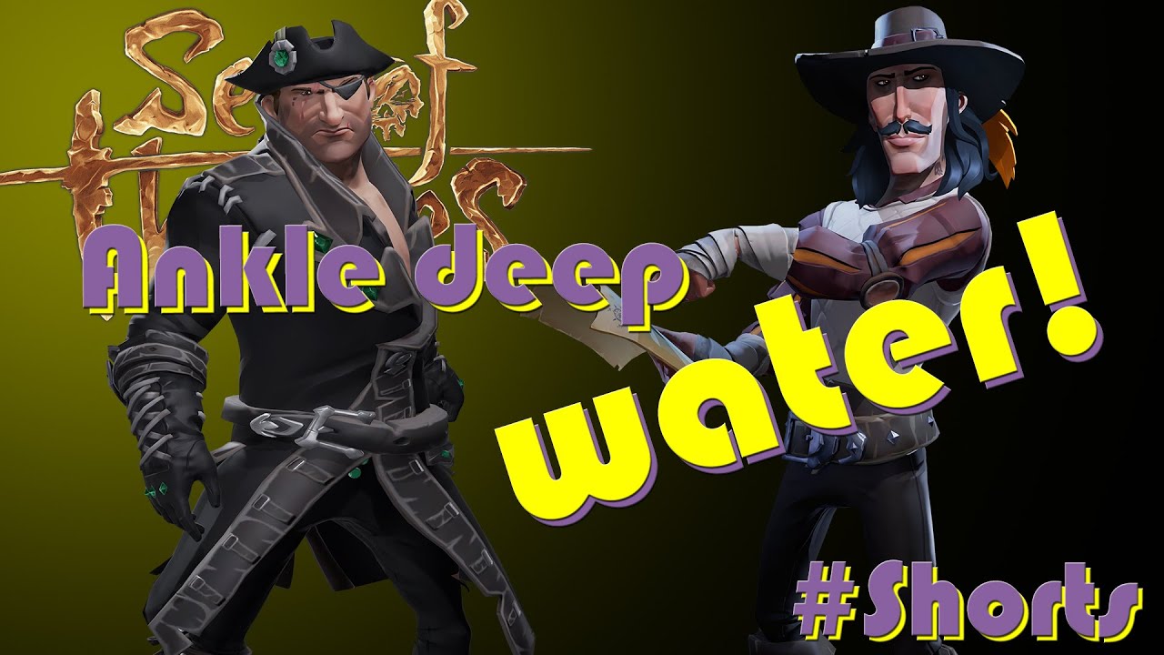 This is like ankle deep water! - YouTube