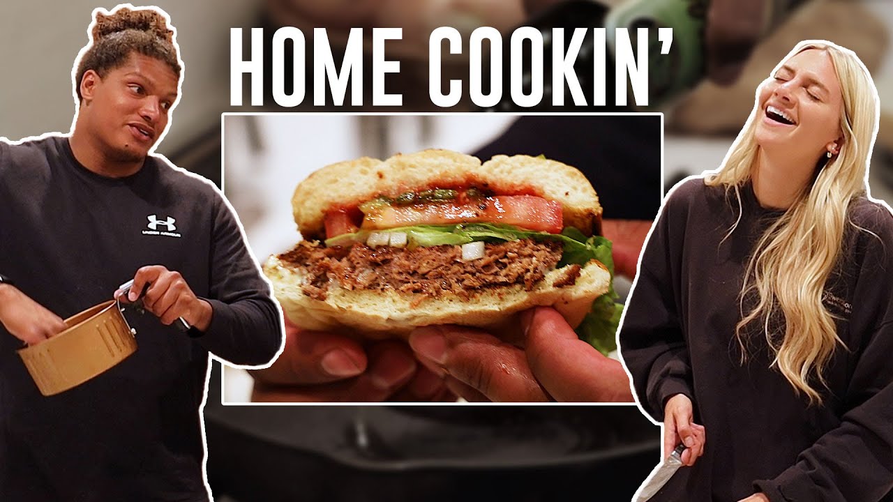How an NFL Player Makes the Perfect Burger During Quarantine | LA ...