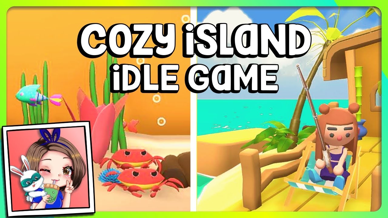 New Cute AQUARIUM & FISHING Idle Game 🌴 Cozy Island Idle - YouTube