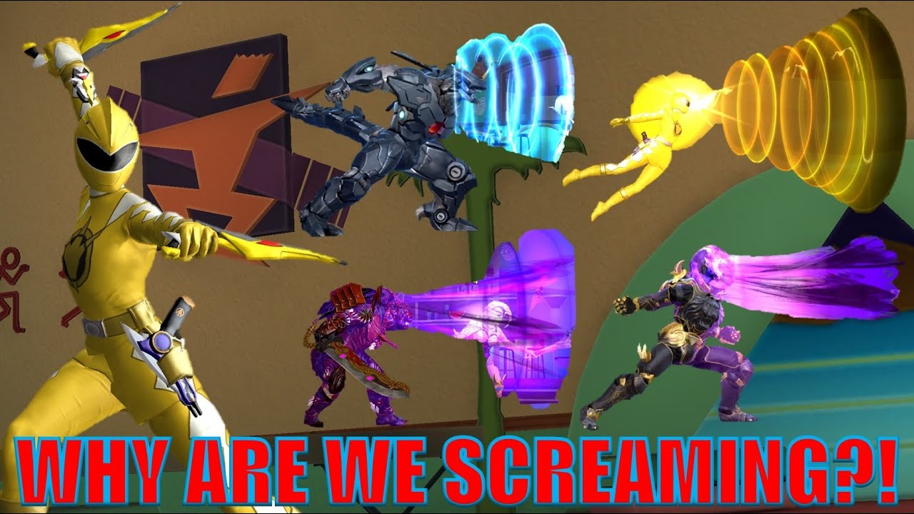 Why Are We Screaming?! | Power Rangers Legacy Wars Challenge - YouTube