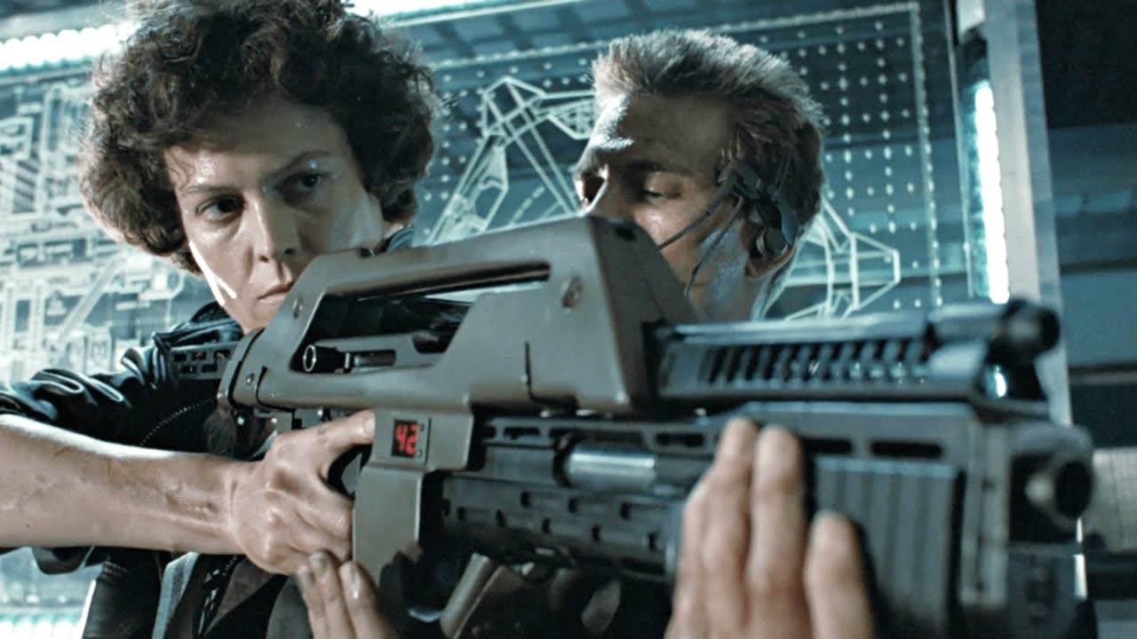 A weapons rundown primer - Aliens vs Alien 3 Commodore Amiga game - YouTube