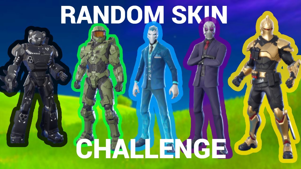 RANDOM Skin Challenge In Fortnite! (HARD) - YouTube