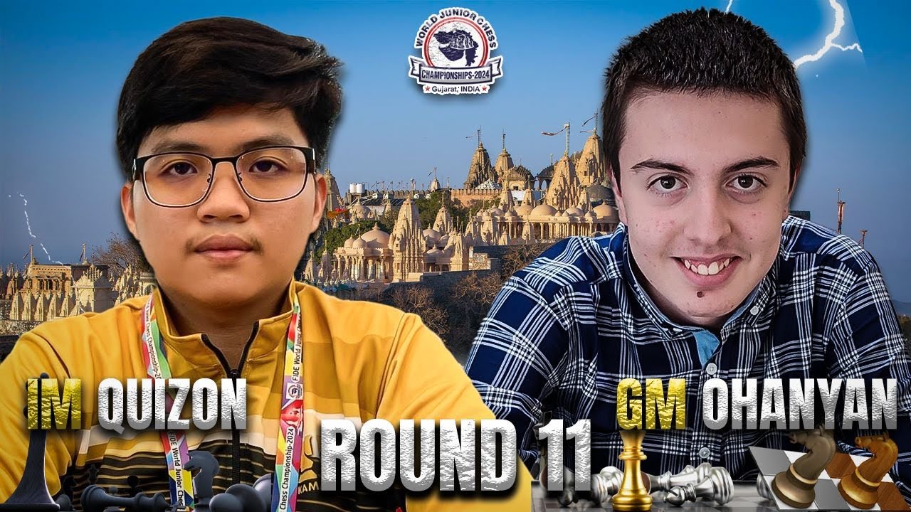 Congratulations To IM Daniel Quizon! World Juniors Chess 2024 - YouTube