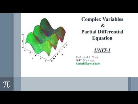 CVPDE_Lecture#31_UNIT-1 - YouTube
