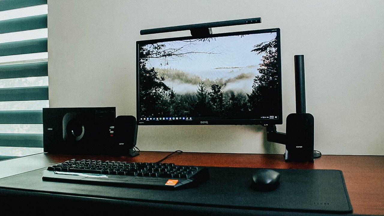 Mounting My New Monitor Arm | Desk Setup Part 3 - YouTube