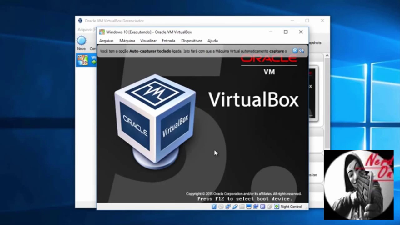 Como criar uma máquina virtual com o virtualBox e instalar o windows - tutorial completo - YouTube