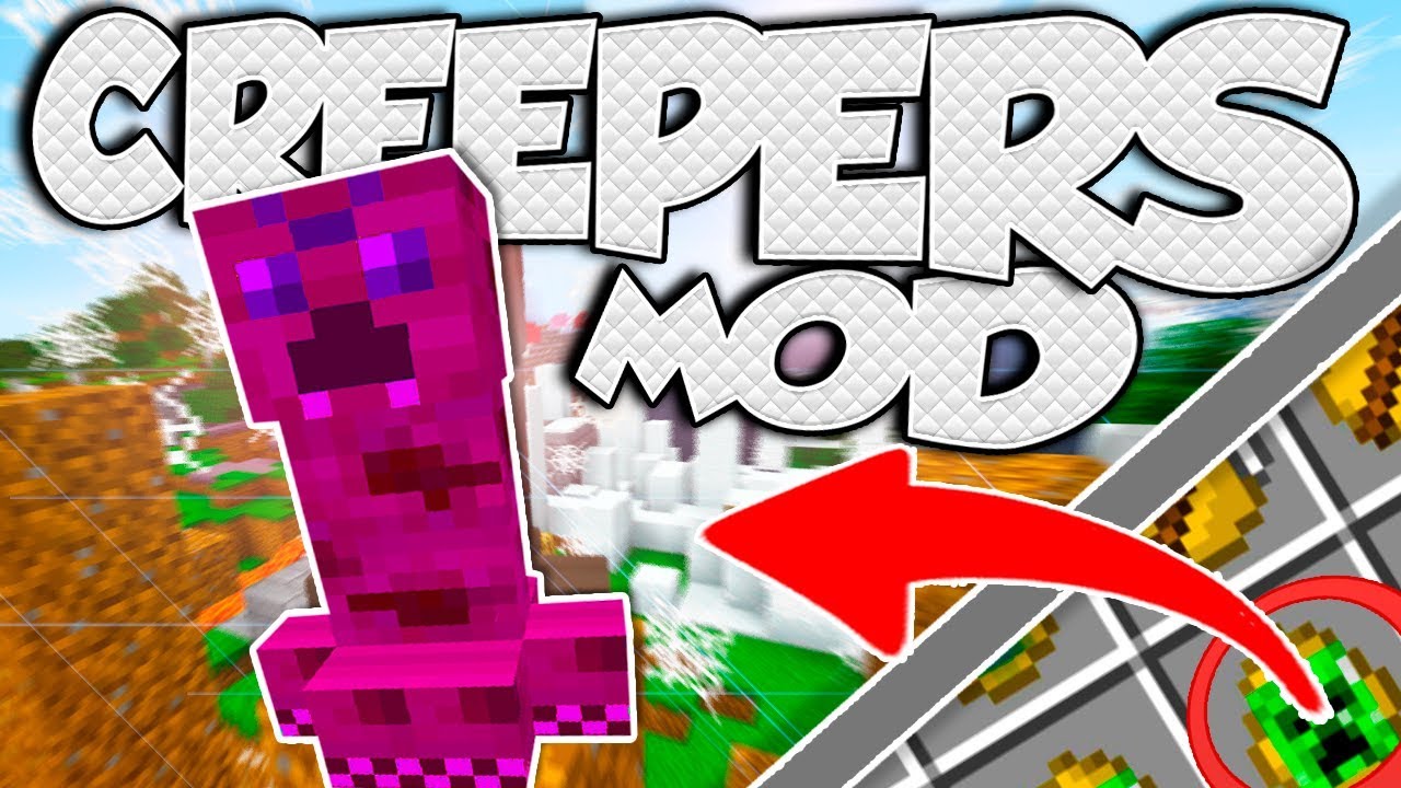 🚨¡MOD DE NUEVOS CREEPERS! | ¡CREEPERS NUNCA VISTOS ANTES! | CREEPERS ...