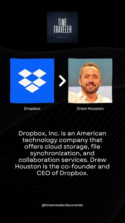 The Incredible Story Behind Dropbox and its Founder, Drew Houston - YouTube