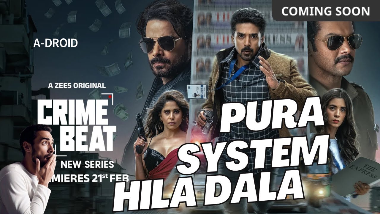 Crime Beat |Official Trailer| A ZEE5Original Saqib Saleem Saba Azad # ...
