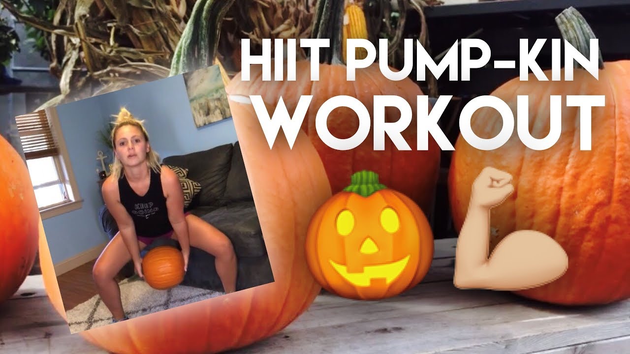 FULL BODY INTERVAL PUMP-KIN WORKOUT | tarte vlogs - YouTube