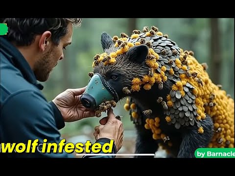 Wolf Infested By A Million Barnacles And Insects - YouTube