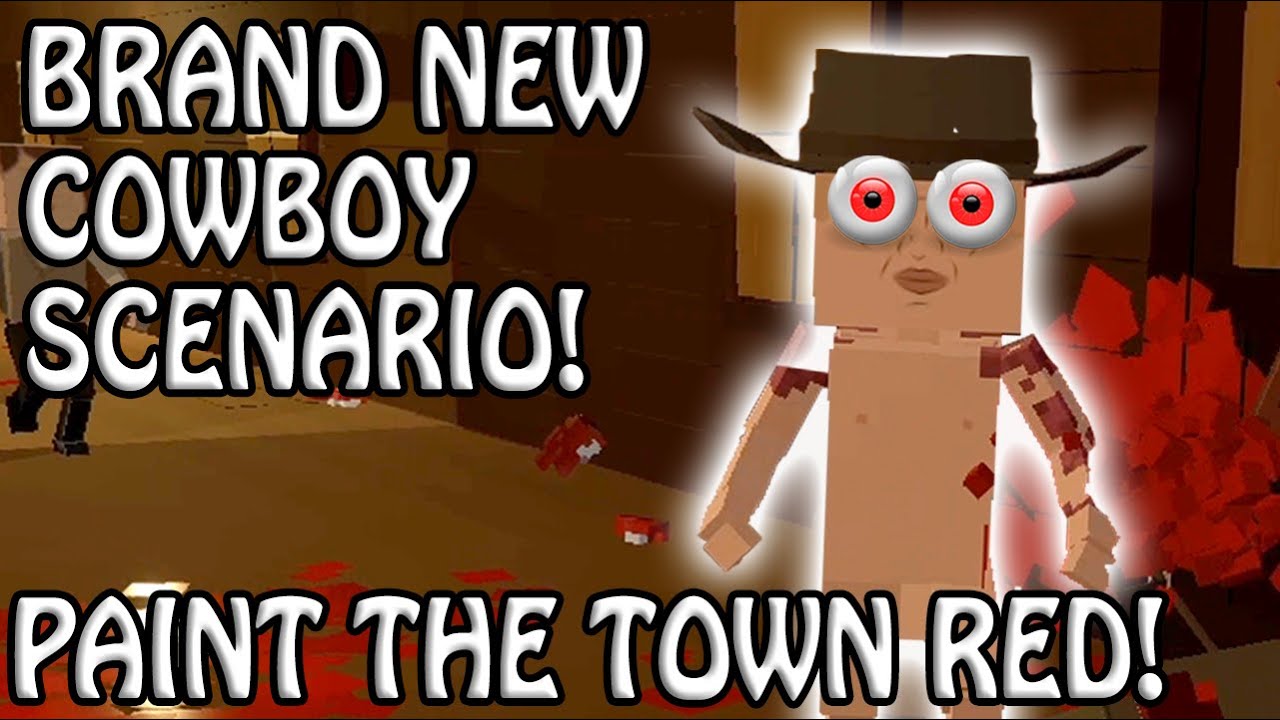NEW COWBOY SCENARIO! -- PAINT THE TOWN RED DEAD REDEMPTION? (Early ...