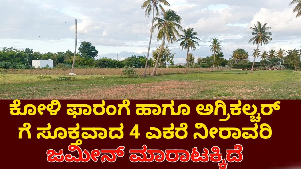 One Acre 12 Lakhs General Property Near By Molakalmuru Challakere ...
