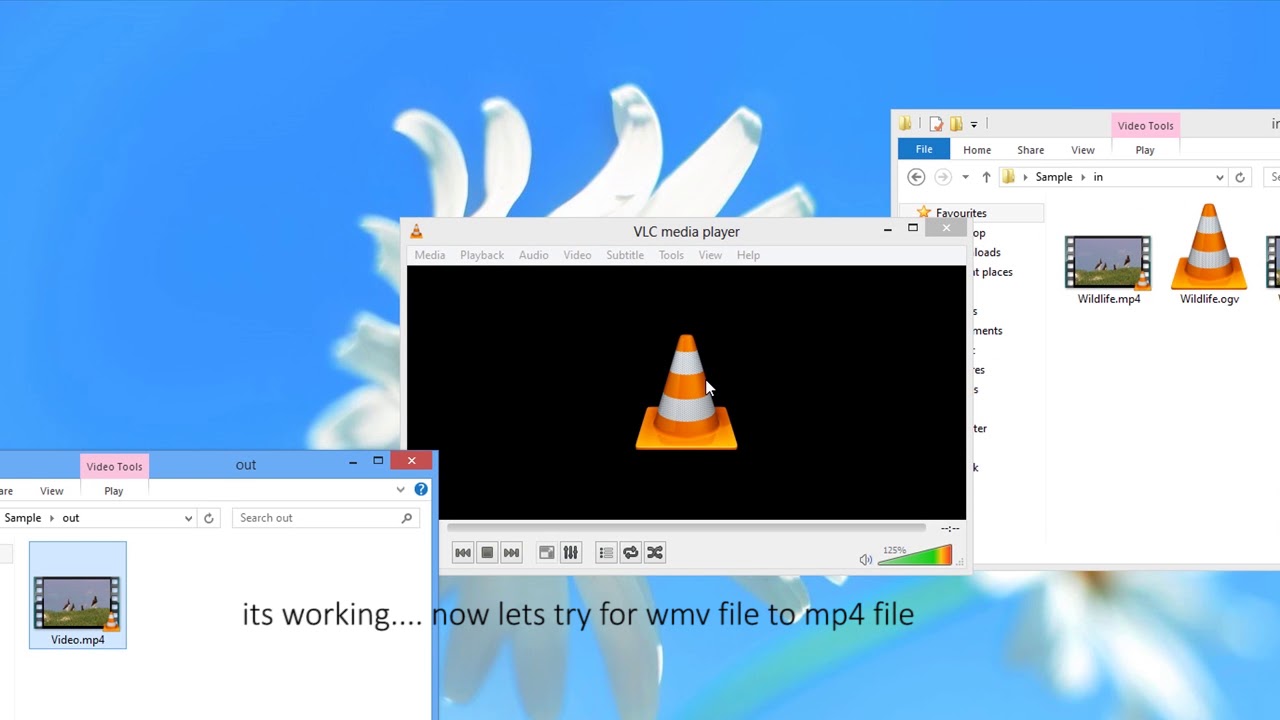 How to convert video file, using VLC - YouTube