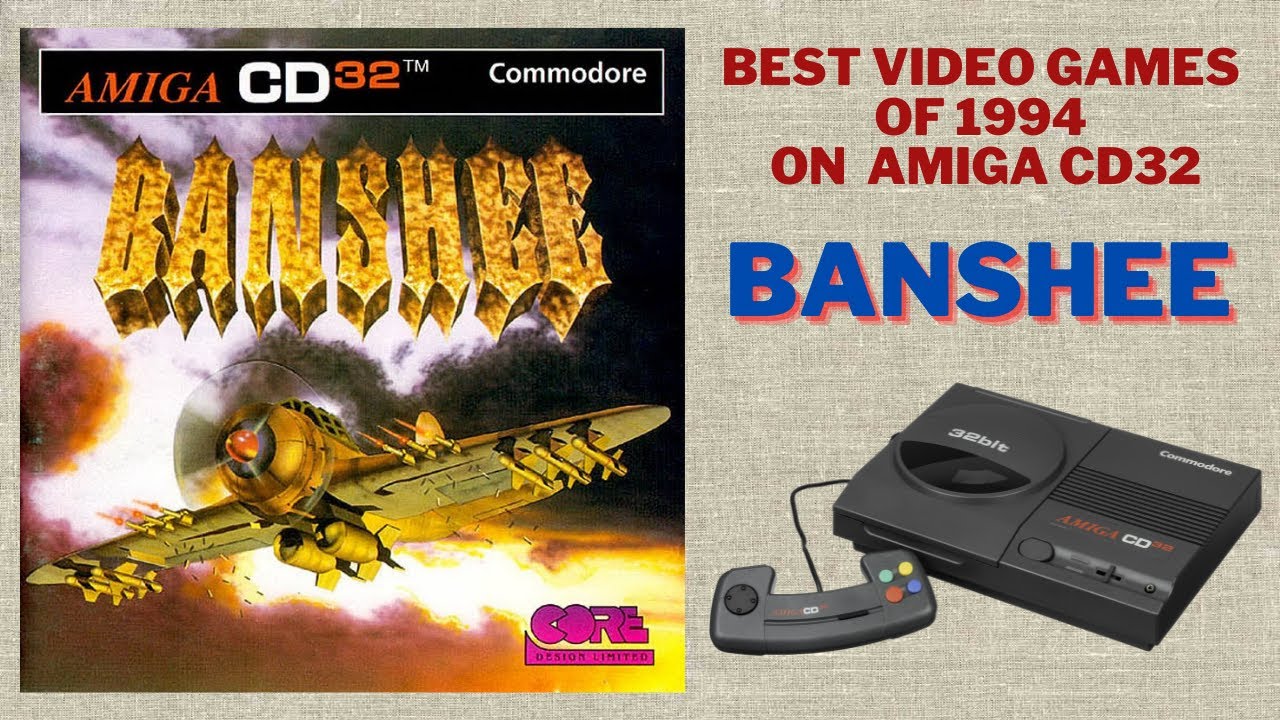 Best video games of 1994. Banshee on the Amiga CD32 - YouTube