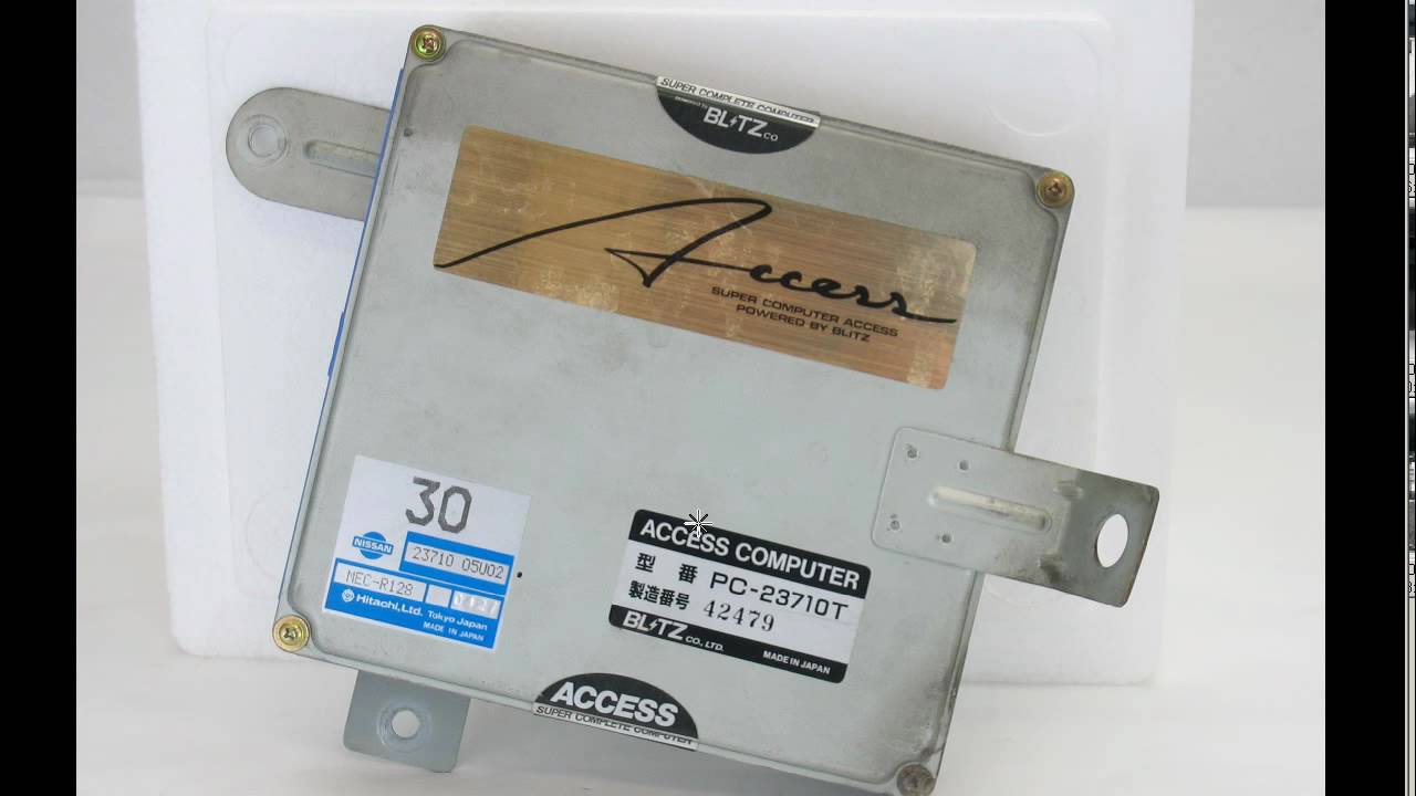 BLITZ ACCESS STAGE 1 Ecu skyline rb26dett GTR R32 BNR32 - YouTube