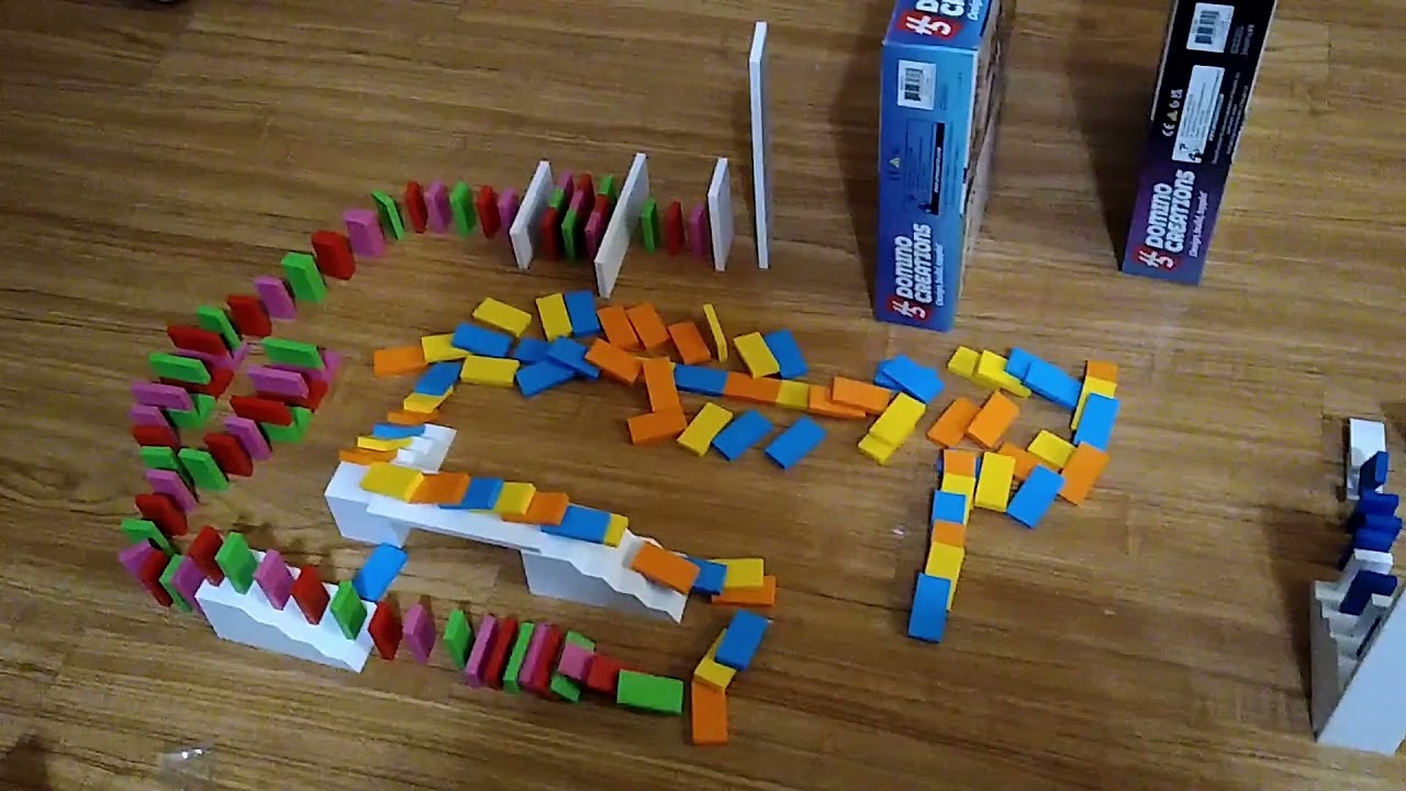ASTOUNDING domino setups with H5 Domino Creations - YouTube