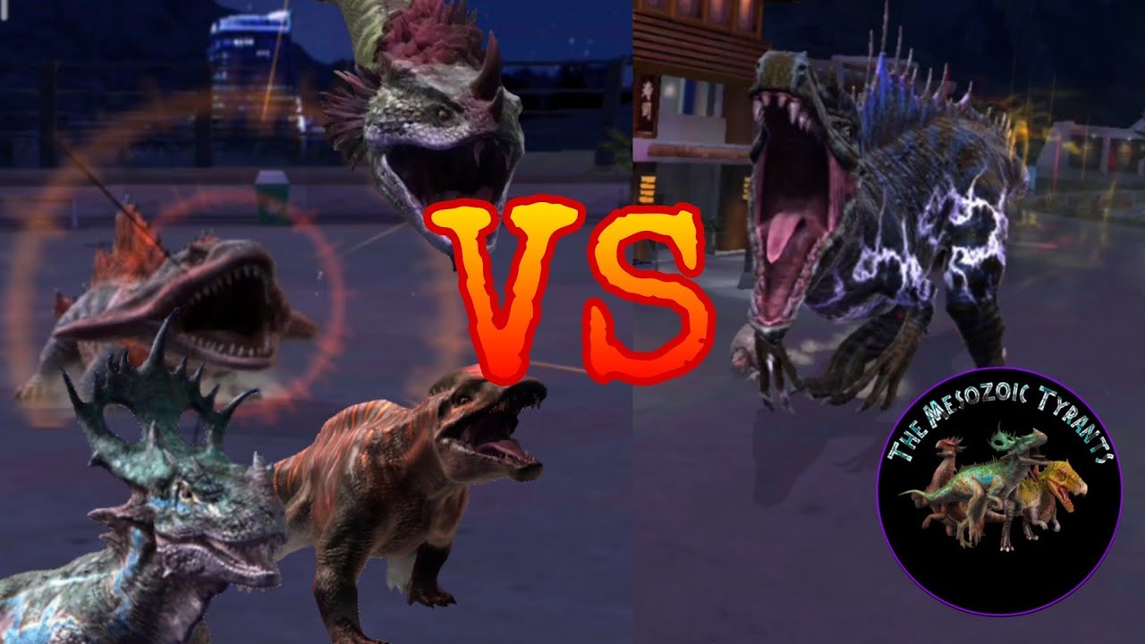 Diplovenator VS albertospinos boss MESOZOIC TYRANTS Jurassic world ...