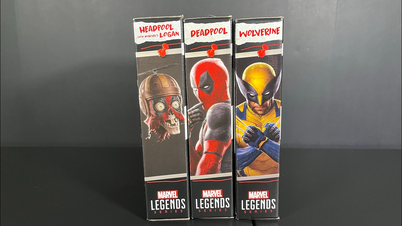 RANKING MY LEAST FAVORITE TO FAVORITE OF THE MARVEL LEGENDS DEADPOOL ...