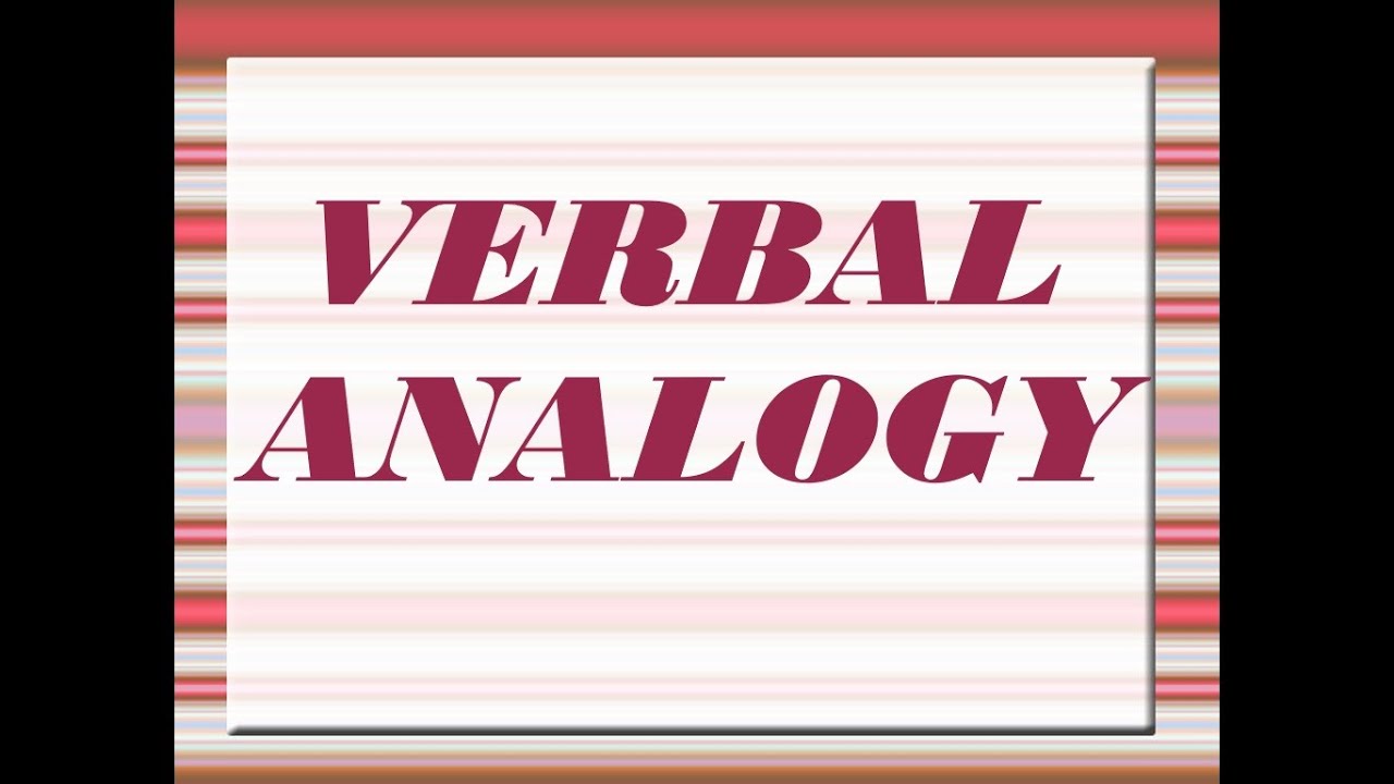 Practice Test - Verbal Analogy - Civil Service Exam - YouTube