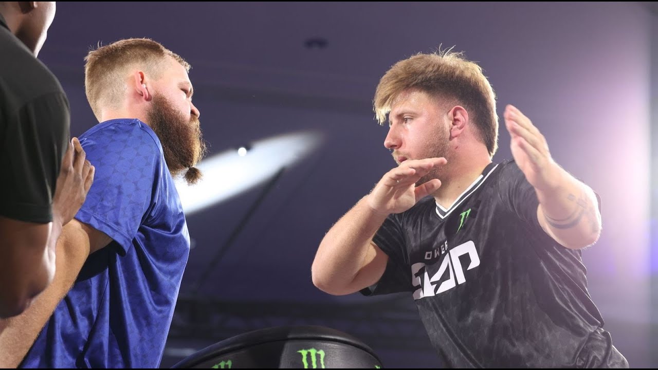 Greenhalgh vs Housley | Power Slap 8 Full Match - YouTube