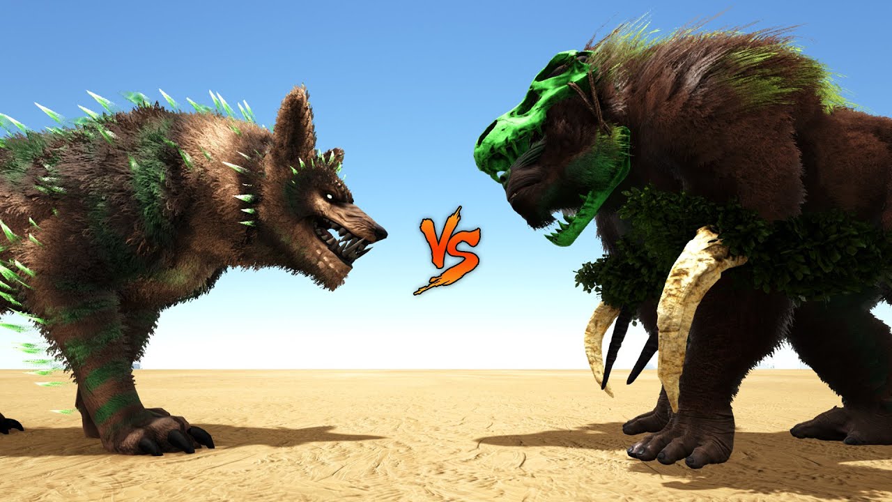 Fenrisúlfr vs Dinopithecus King - YouTube