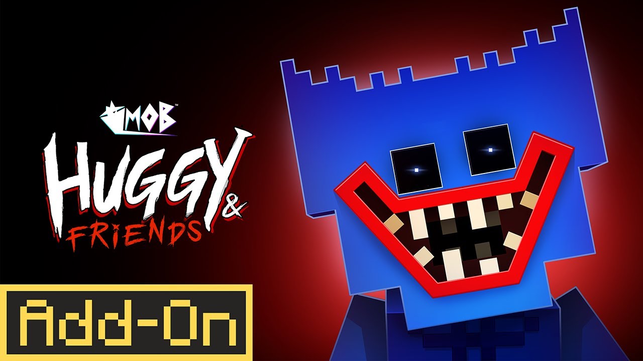 HUGGY & FRIENDS ADD-ON Take HORROR Minecraft Survival To a New Level ...