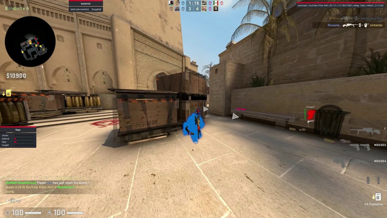 CS:GO HvH Montage #3 - YouTube