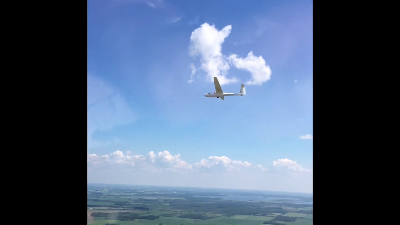 Toronto Soaring Club - 69 flying with YT on Canada Day - YouTube