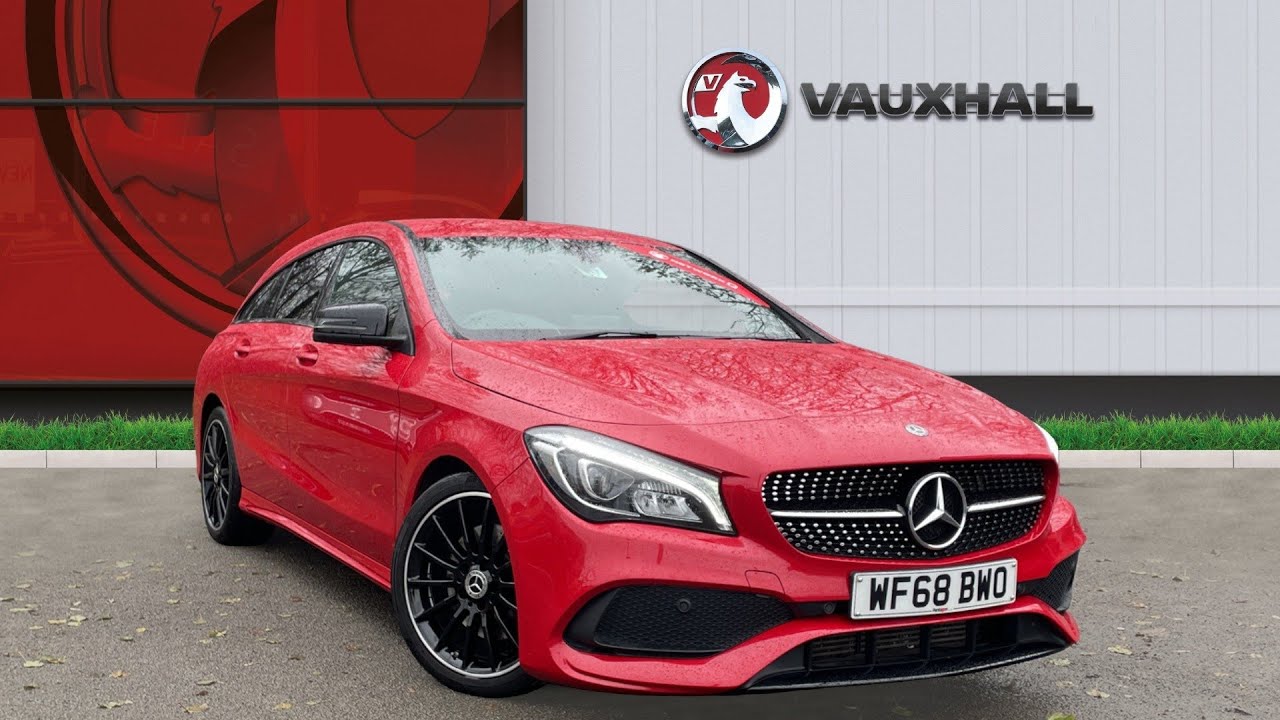 Mercedes Benz Cla 220d Amg Line Night Edition Shooting Brake Estate Tip ...