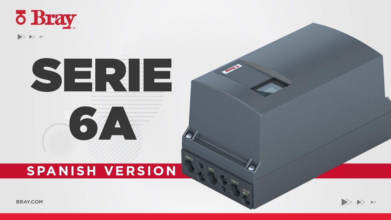 Serie 6A | 📢Control avanzado y eficiencia | Bray Posicionador - YouTube