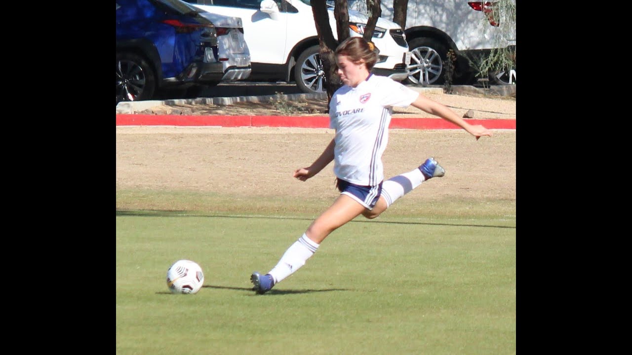 U17 Eleanor Hays 2023 Top Tackles 2020 Jan 21 CenterBack FCD ECNL - YouTube