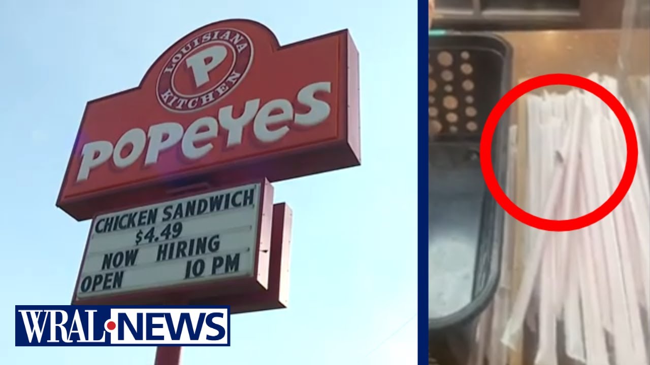 Popeyes shut down over viral roach video - YouTube