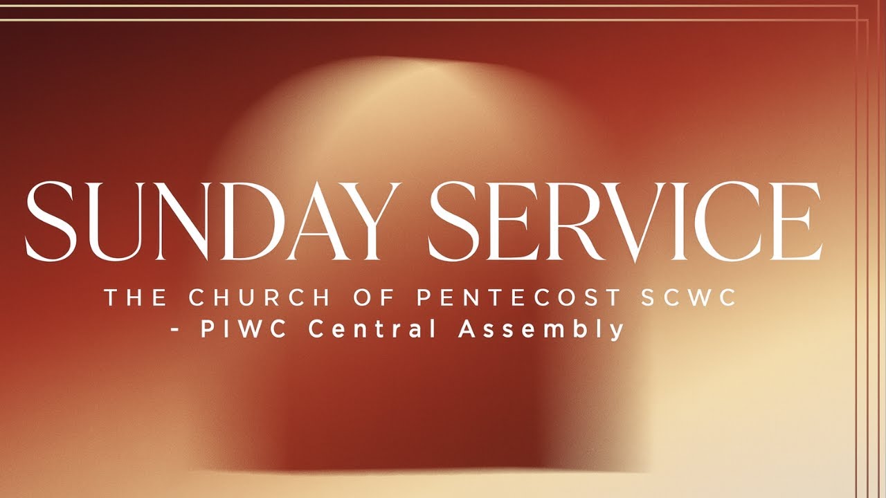 PIWC Sunday Service 31/08/2025 - YouTube