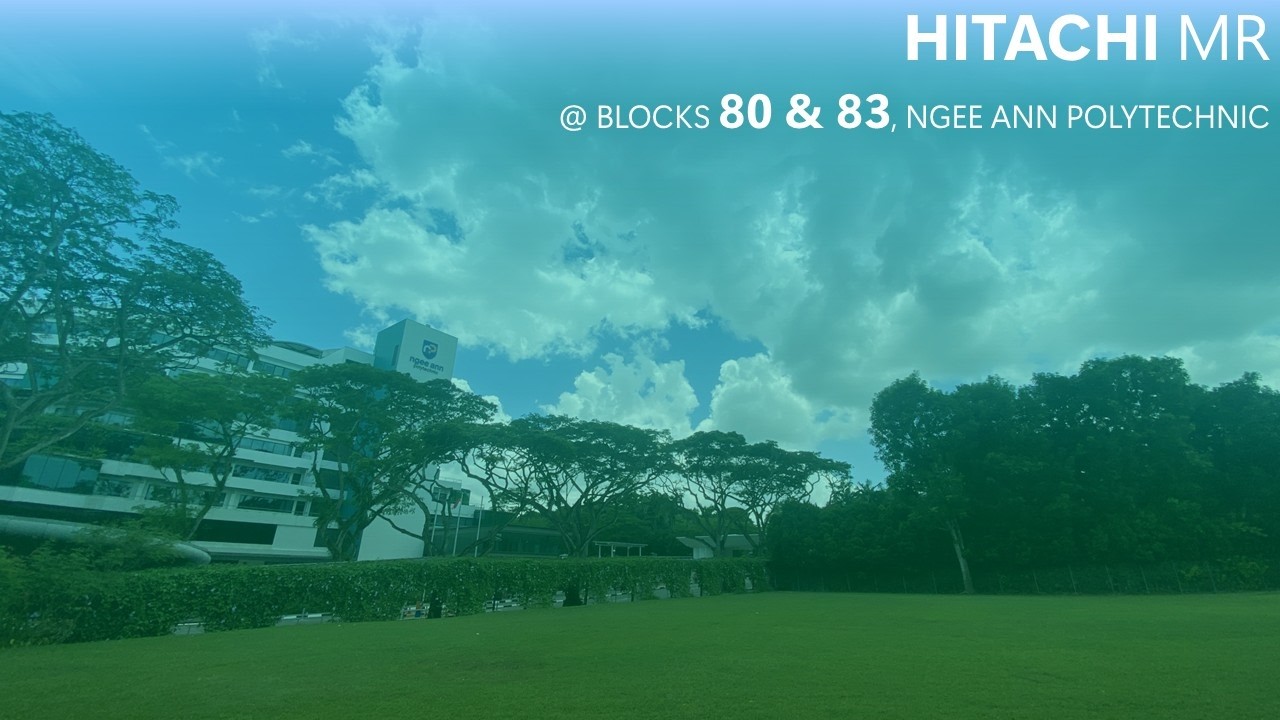 HITACHI YPVF MR @ BLOCKS 80 & 83, NGEE ANN POLYTECHNIC - YouTube
