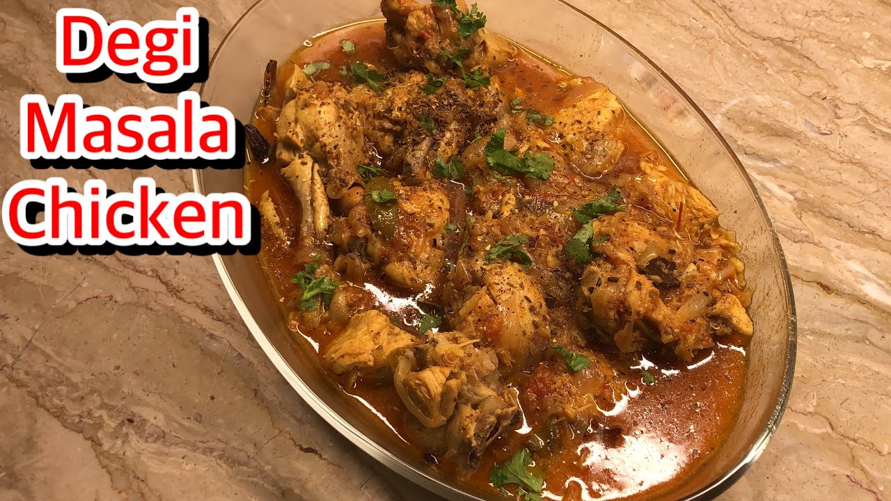 Degi masala chicken || Degi style chicken || Recipe by Fakhra’s kitchen ...
