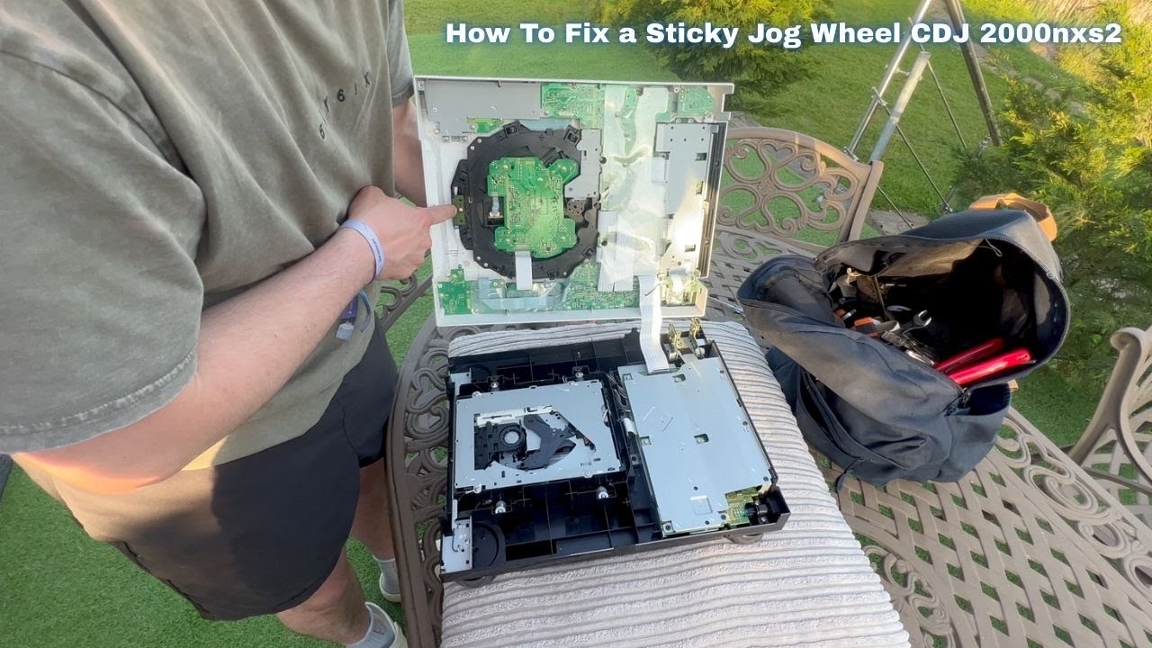 CDJ-2000NXS2 Jog Wheel Not Spinning? How to Fix Sticky or Broken Wheels ...