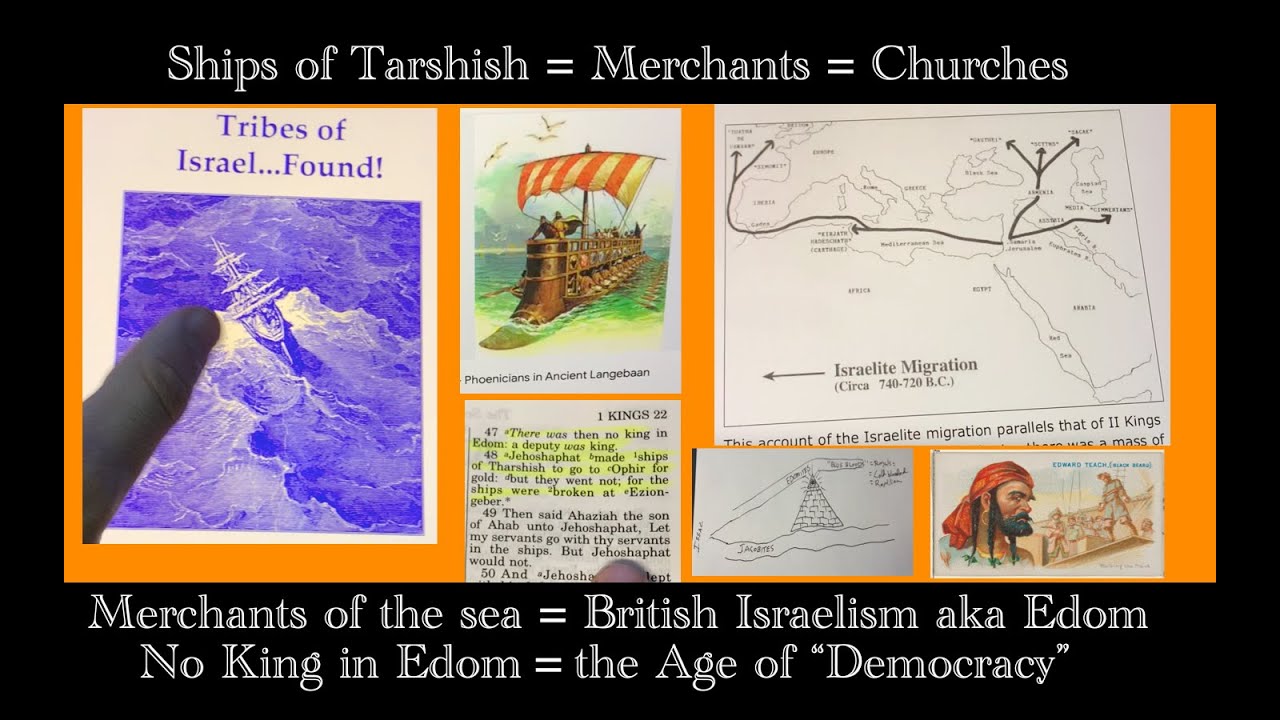 Ships of Tarshish explained = churches / Blood lines = "life is in the ...