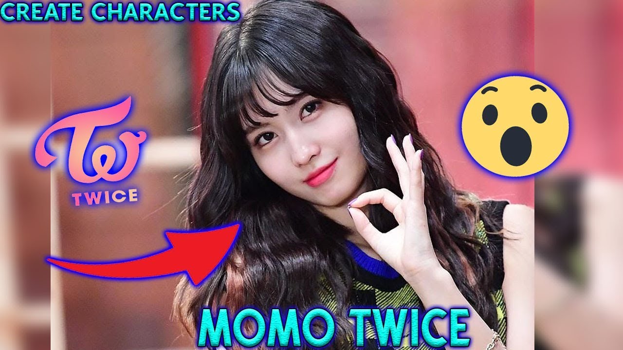 MOMO TWICE (Create Character The Sims 4) - YouTube
