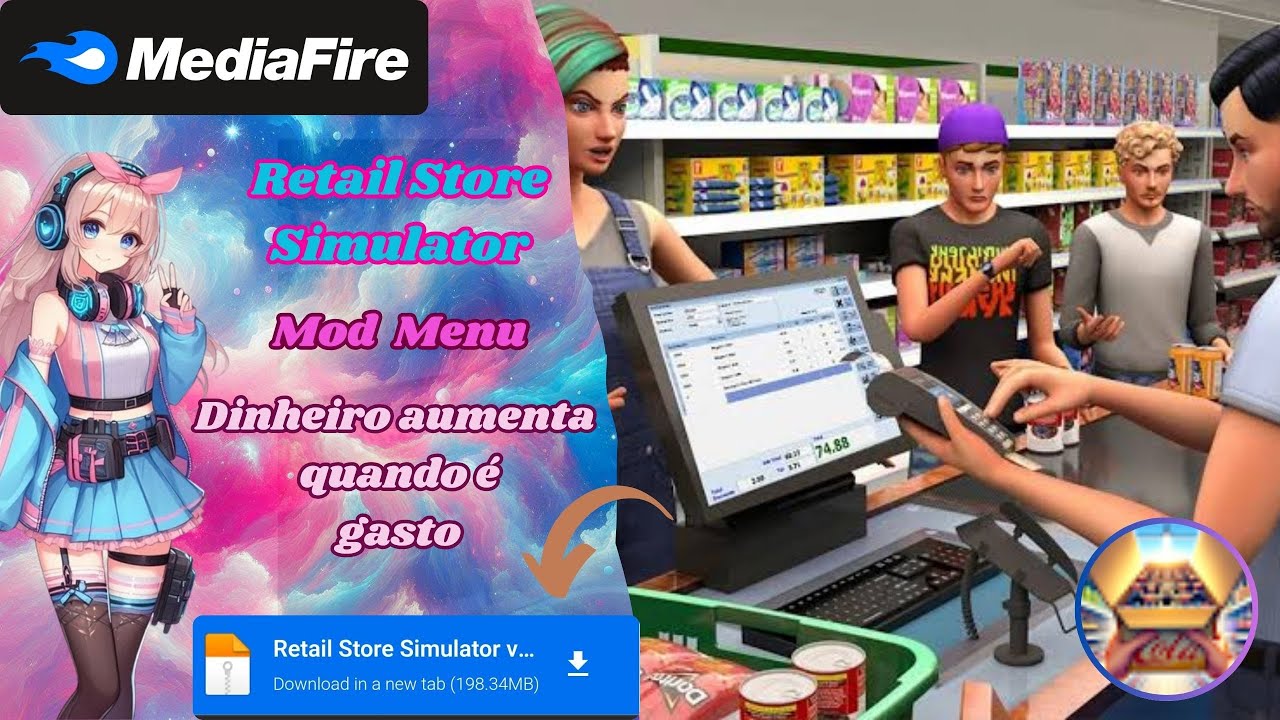 🎀 Retail Store Simulator v11 Apk Mod; Dinheiro infinito - YouTube