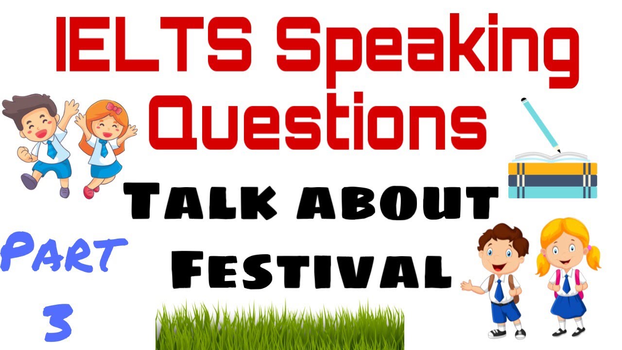 Speaking Follow ups | Topic on Festivals | Importance of festivals ...