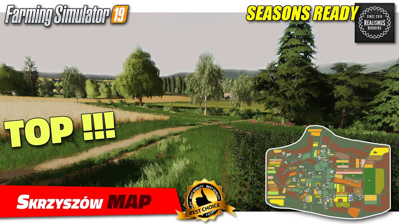 FS19 | NEW MAP "Skrzyszów" v1.0.0.0 - review - YouTube