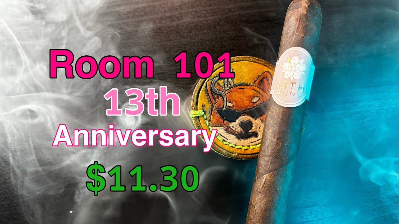 Room 101 13th Anniversary Cigar Review - YouTube