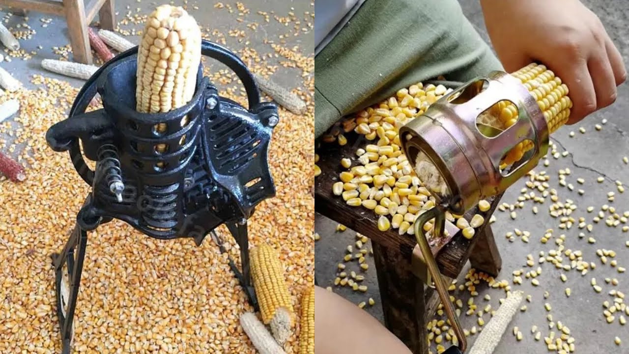 IMPROVED MANUAL MAIZE COMBS SHELLER #OnSale @everyone @JaneShowTV - YouTube