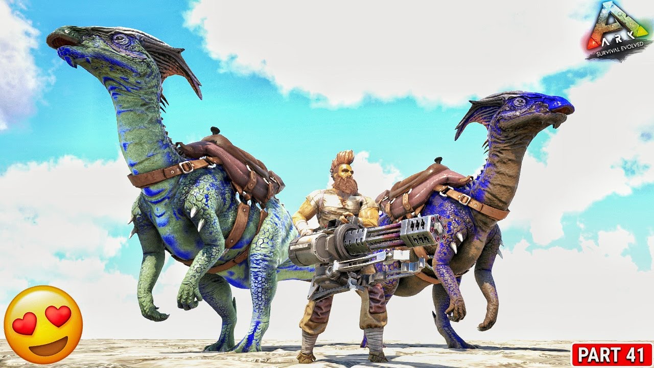 Powerful Supernova Parasaur Taming 🔥🔥🔥 : ARK MEGA Modded : ARK Survival ...