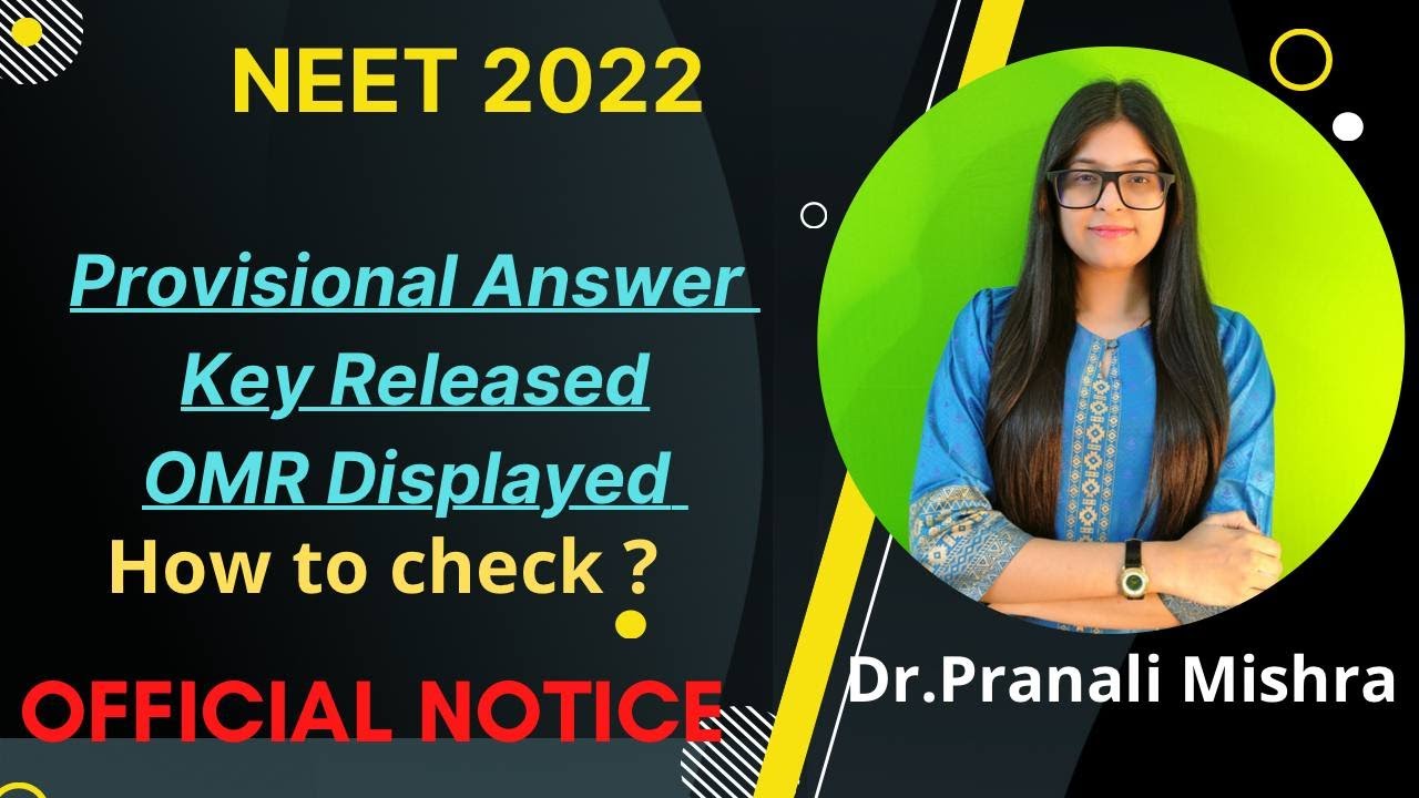 NEET Answer Key Released How to check? Link| OMR Displayed | How to ...