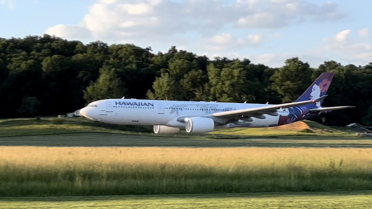 Supreme Hobbies RC Airbus A330 Hawaiian Airline paint scheme Flight#4 ...