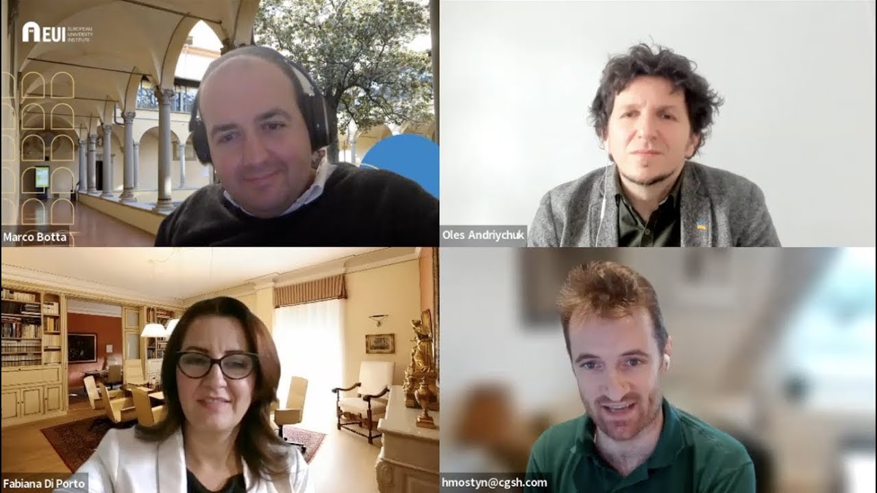 Digital Markets Act Workshop: Fabiana Di Porto, Henry Mostyn, Marco ...