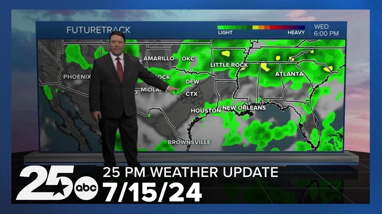 25 PM Weather Update | July 15, 2024 - YouTube